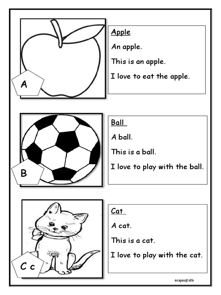 English Alphabet Book | PDF