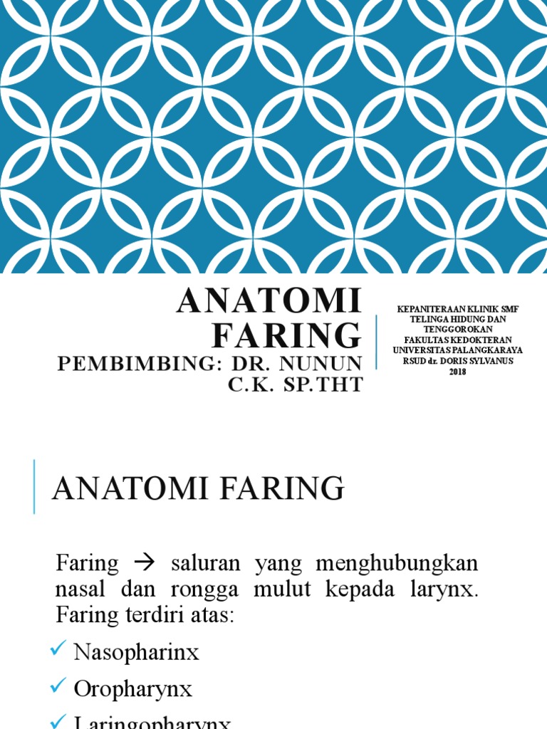 Anatomi Faring | PDF