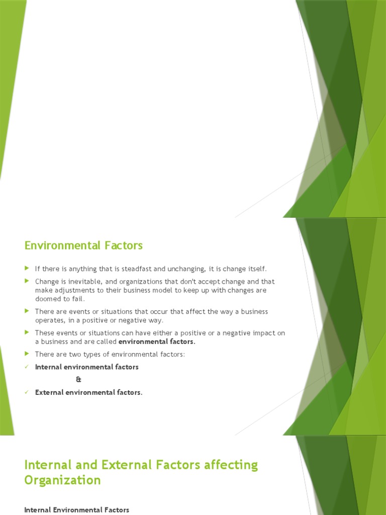 External Environment and Organizational Structure | PDF ...