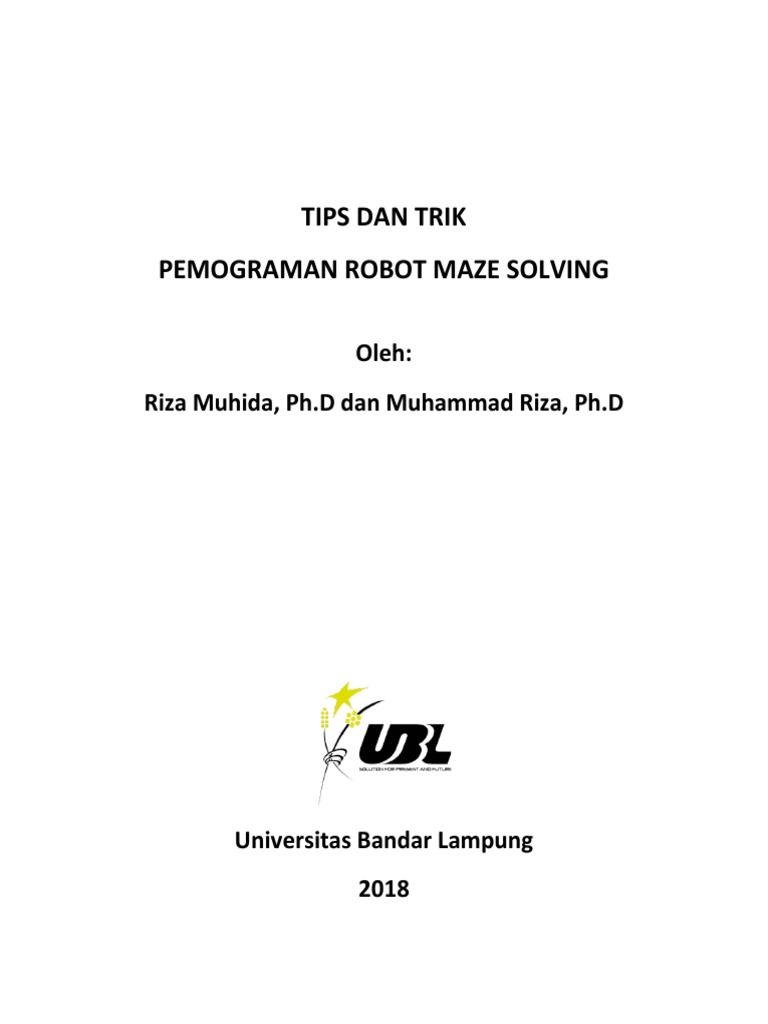 Pemrograman Robot Maze Solving | PDF