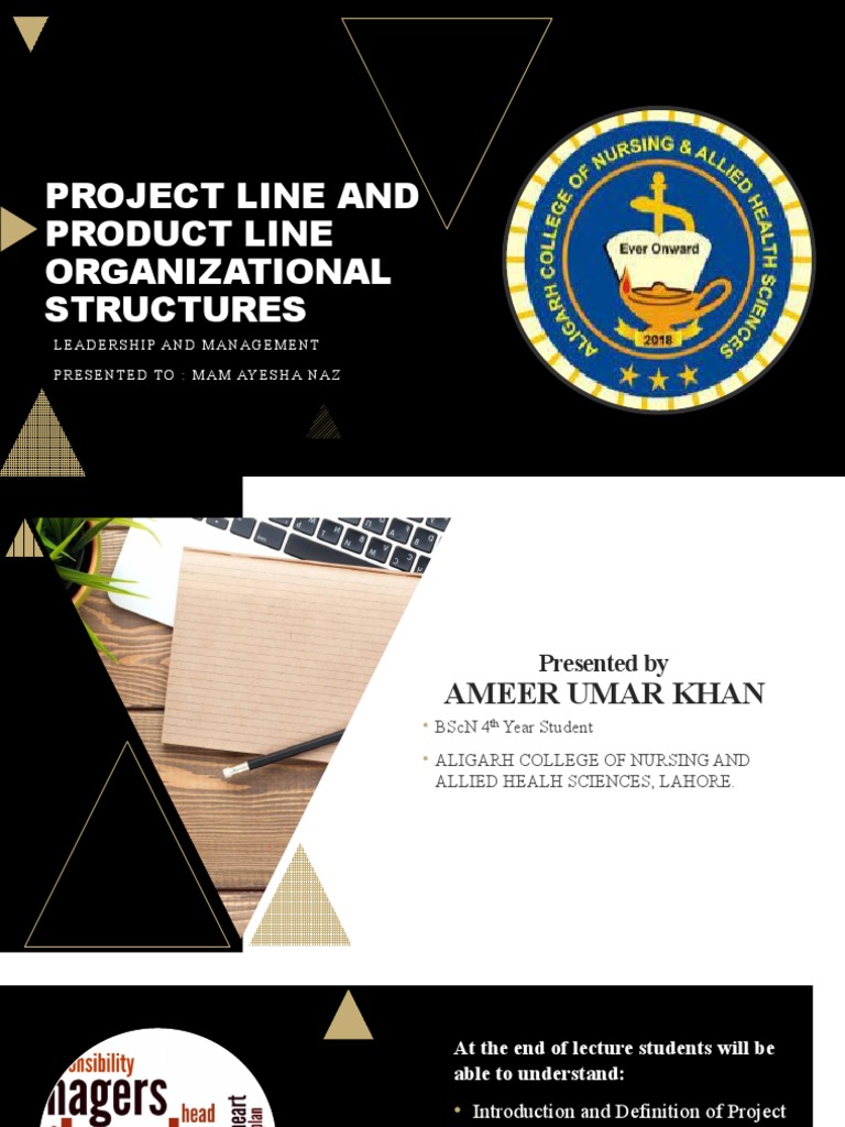 Project Line and Product Line Organizational Structures | PDF ...