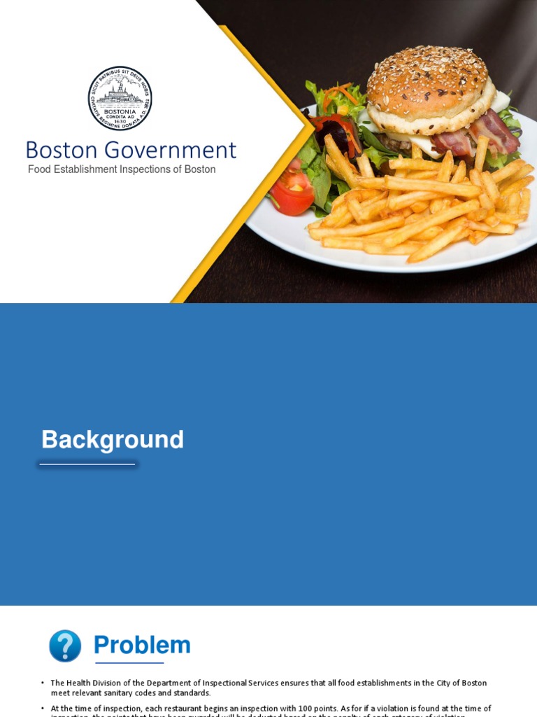 Food Establishment Inspections Report | PDF | Data Warehouse ...