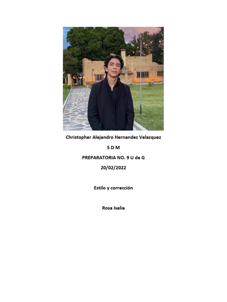 ActSemana5 - Hernandez Velazquez Christopher Alejandro | PDF