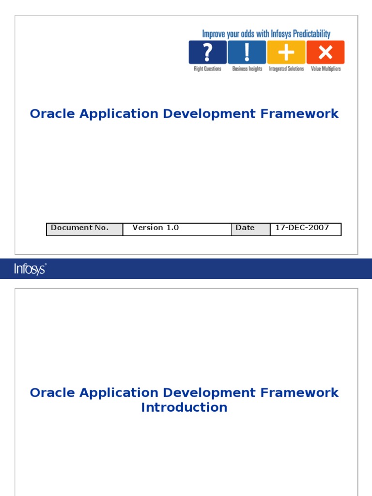 ADF Training | PDF | Java Server Faces | Model–View–Controller