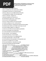 Eng Relative Clauses | PDF