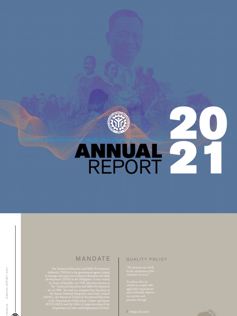 TESDA Annual Report | PDF