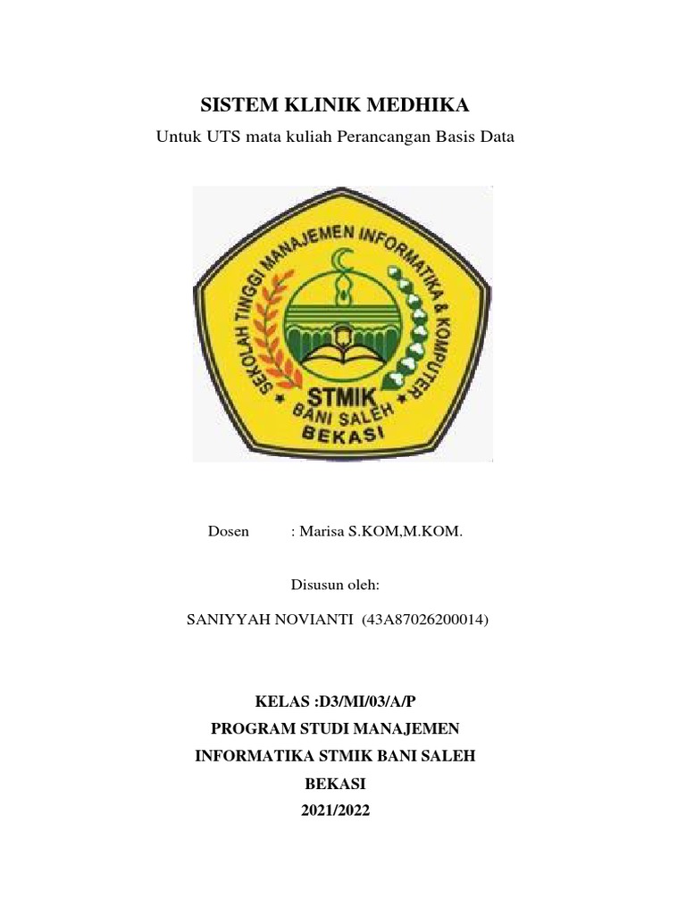 UTS Perencanaan Basis Data | PDF