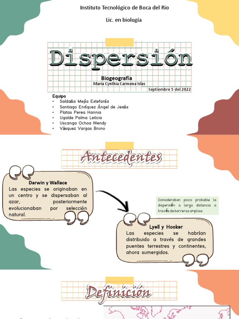 Dispercion | PDF | Dispersión biológica | Naturaleza