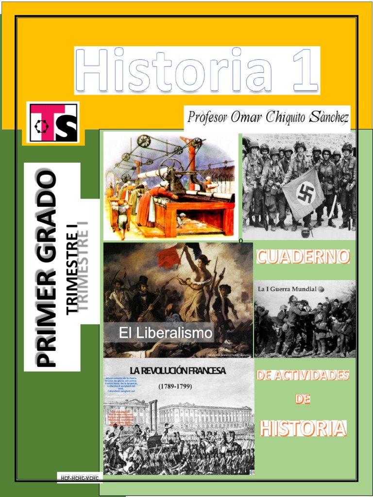 Mapa curricular del primer trimestre de Historia para primer grado de secundaria | PDF ...