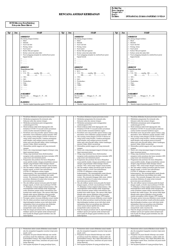 Askep Intranatal | PDF