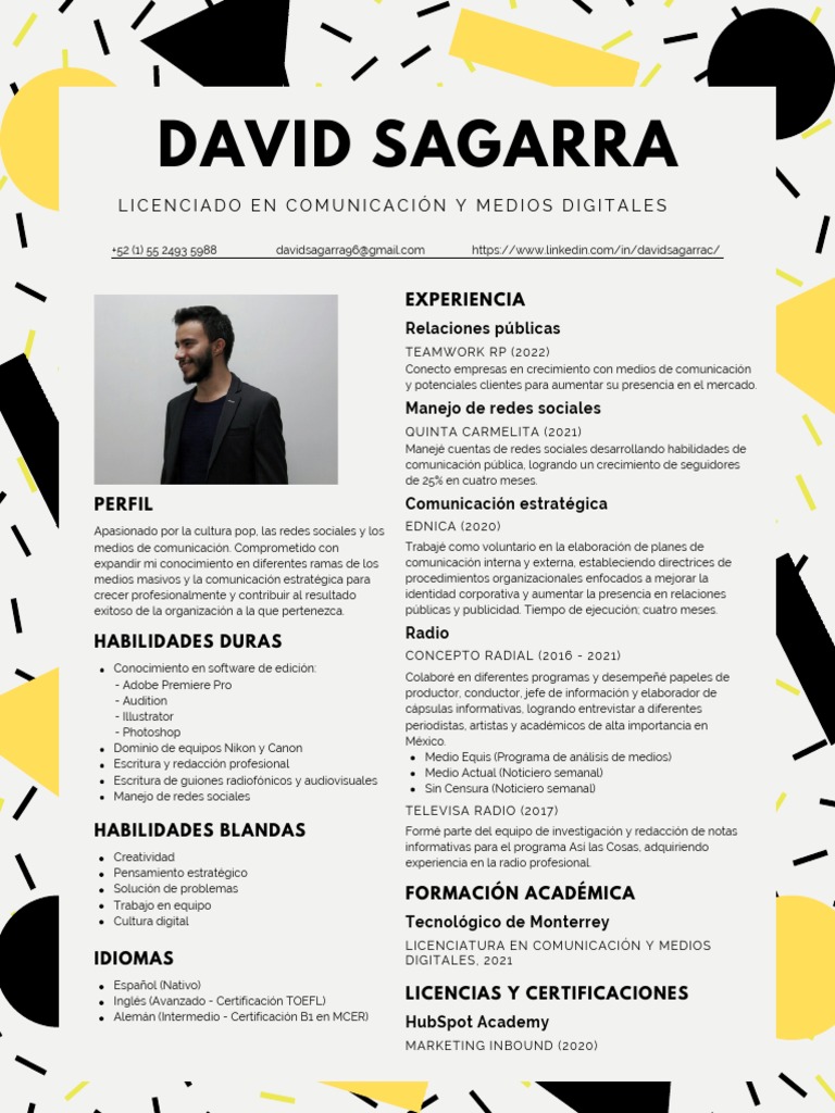 David Sagarra | PDF | Radiodifusión | Medios de comunicación en masa