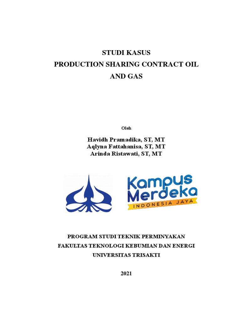 PSC Oil and Gas Study Case | PDF