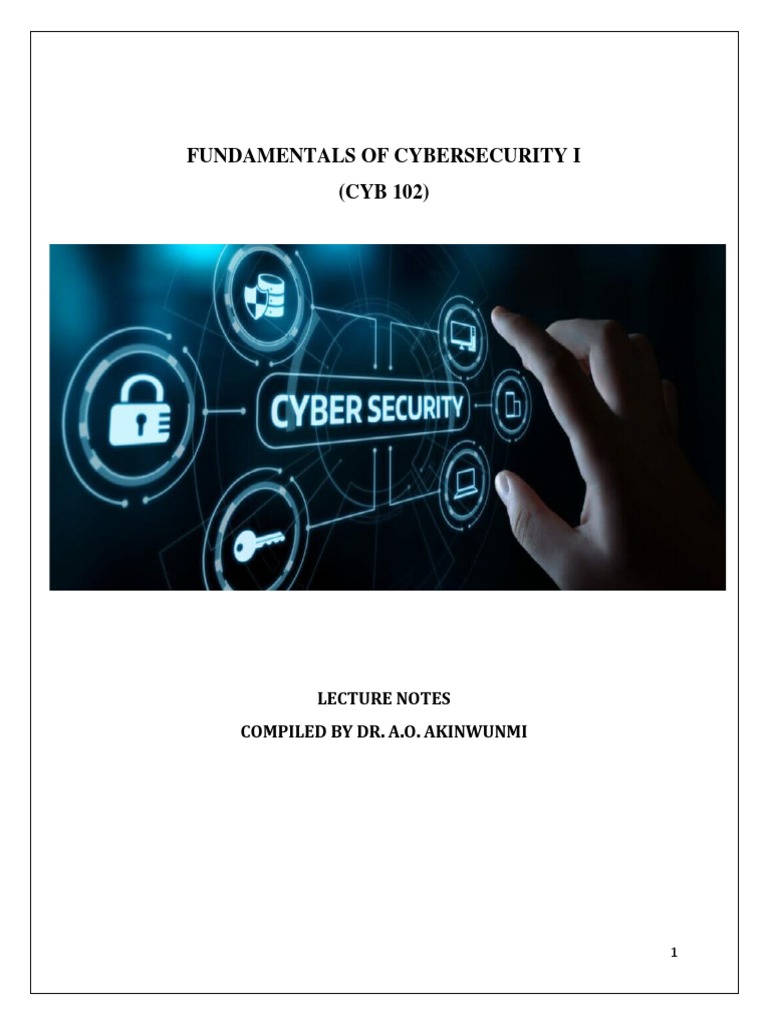 Fundamental Of Computer Security Pdf Security Computer Security