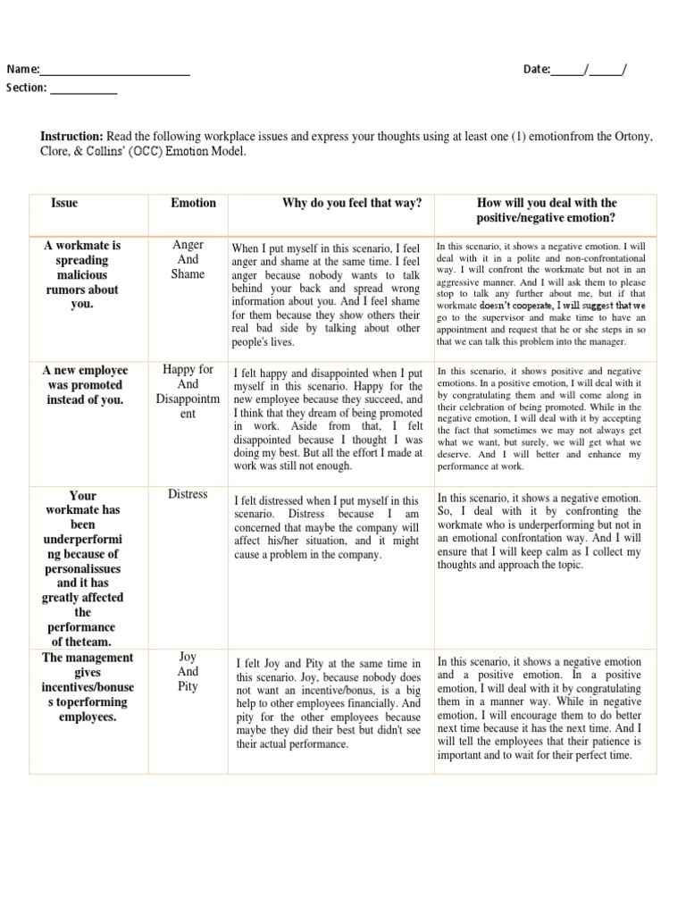 02 Seatwork 1 | PDF | Cognition | Cognitive Science