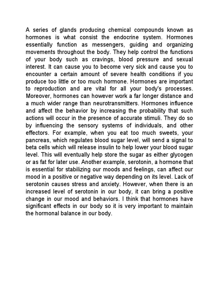 Hormones | PDF