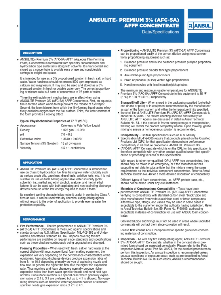 Ansulate 3-Afc-5a | PDF | Chemistry | Materials