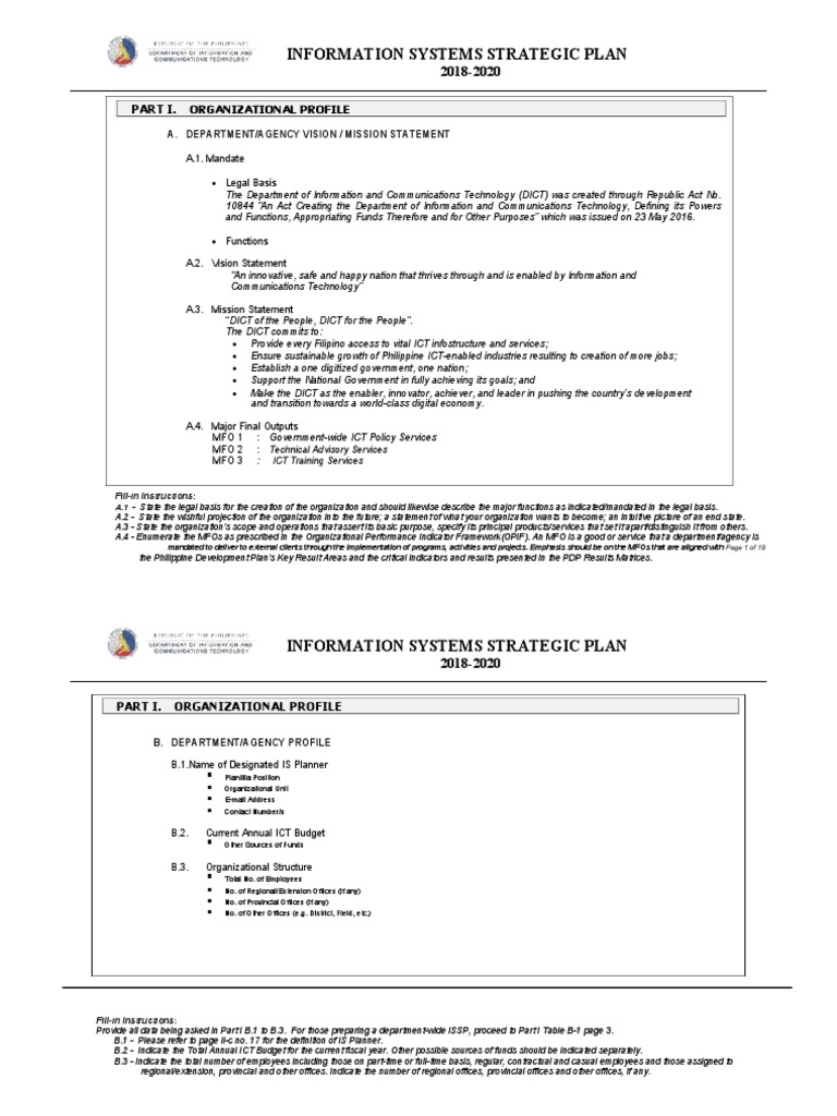 ISSP Template | PDF | Databases | Information System