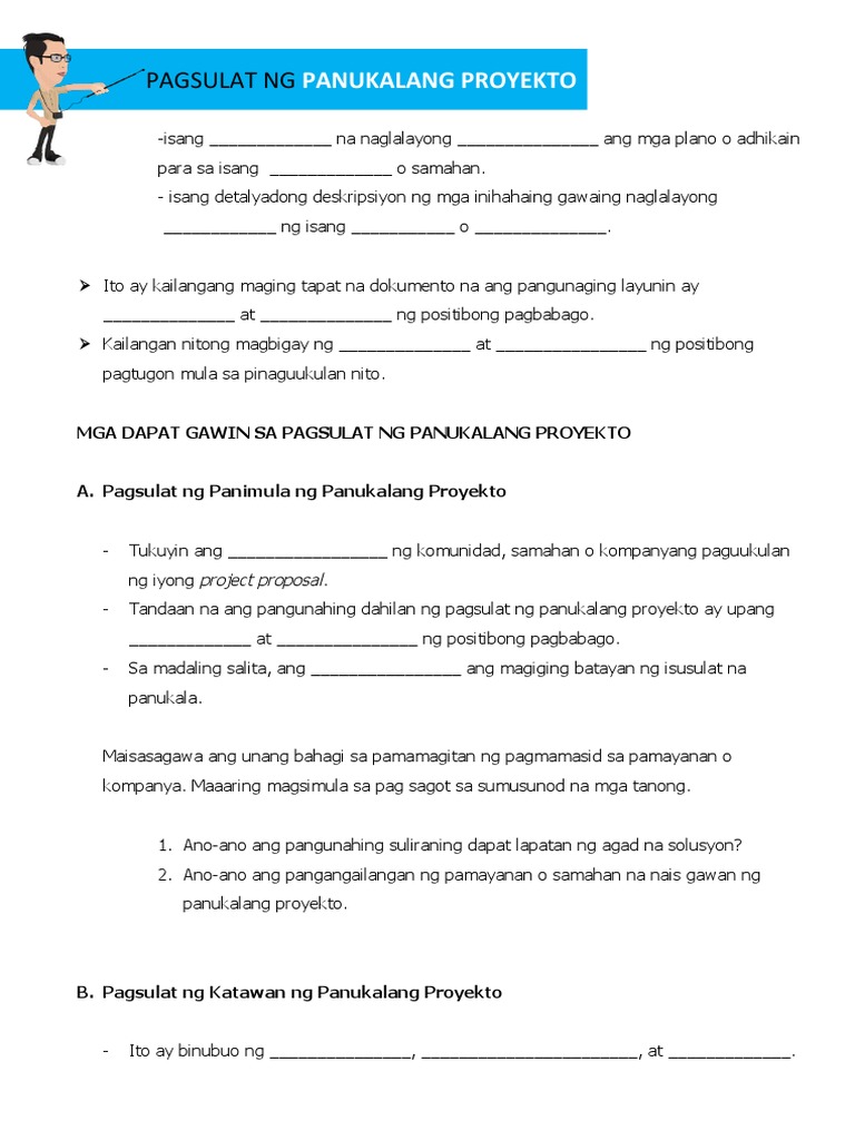 Panukalang Proyekto | PDF