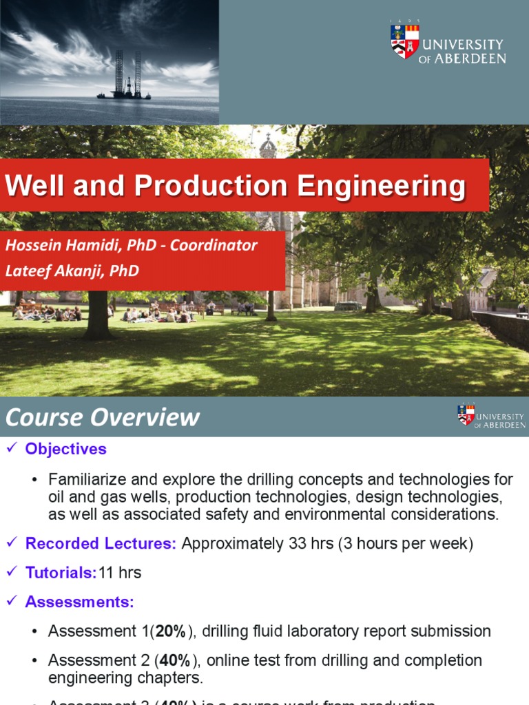 Drilling Engineering Course Overview | PDF | Hydrocarbon Exploration ...