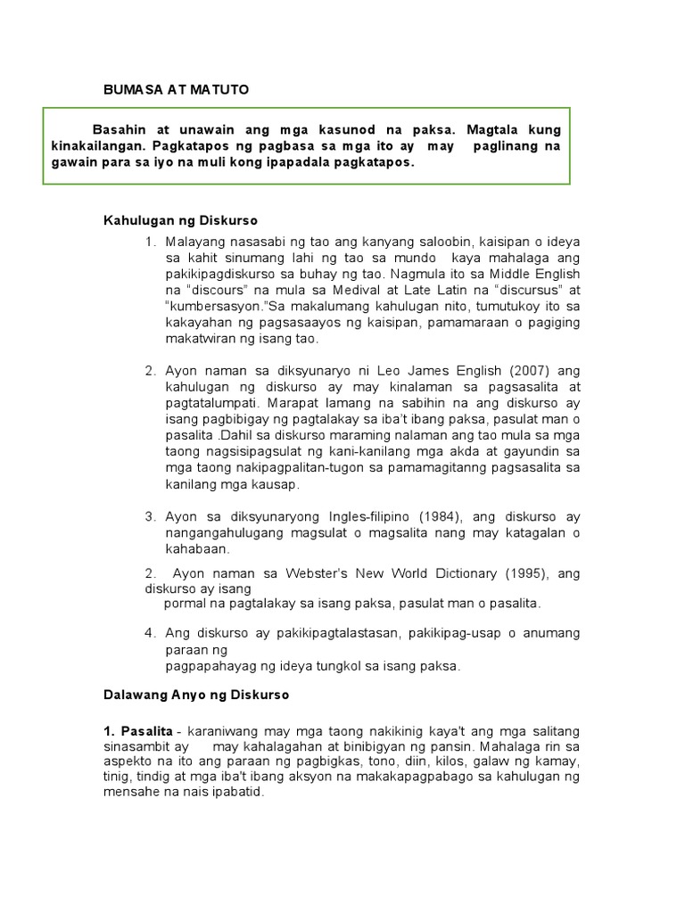 DISKURSO | PDF