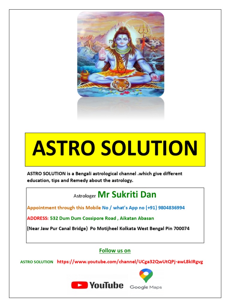 Astro Solution | PDF