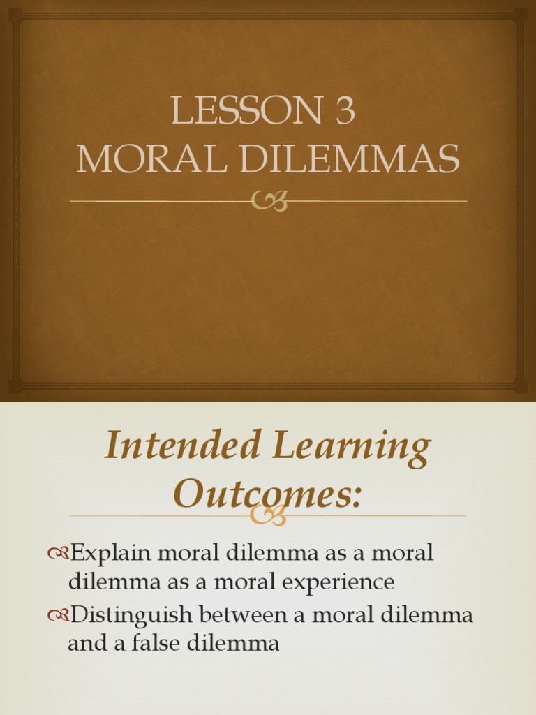 Understanding Moral Dilemmas Explained | PDF | Psychology | Applied Ethics