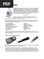 Brix To Refractive Index Conversion Table | PDF | Scientific ...