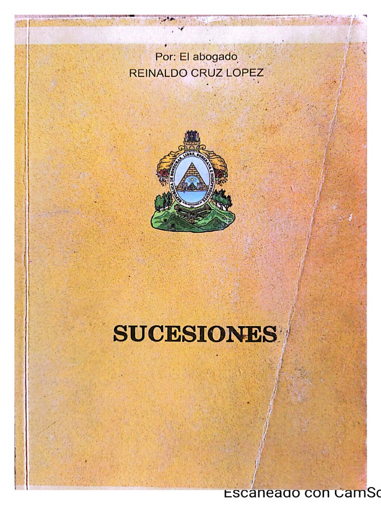 Libro de Sucesiones - Abog. Reynaldo Cruz | PDF
