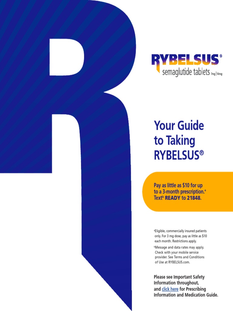 Rybelsus Brochure | PDF | Prescription Drugs | Hypoglycemia