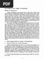 Legal Counseling - JJH | PDF | Attorney–Client Privilege | Lawyer