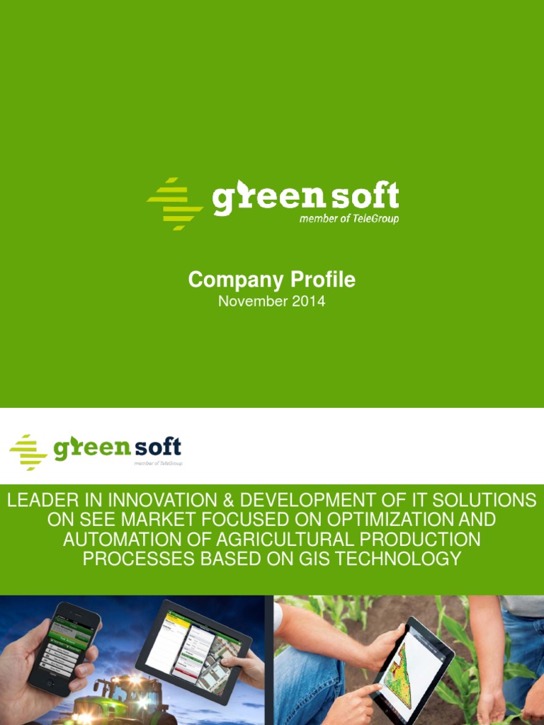 Greensoft Agrisolutions 2014 | PDF | Agriculture | Geographic Information System