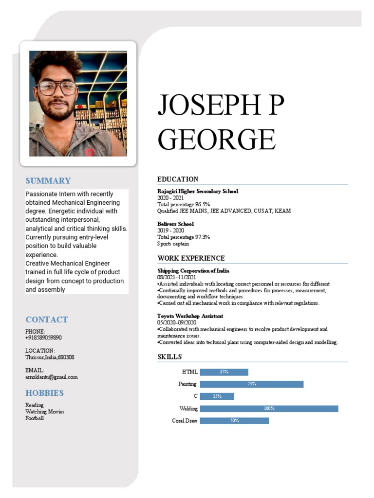 ARNOLD ANTU CV | PDF