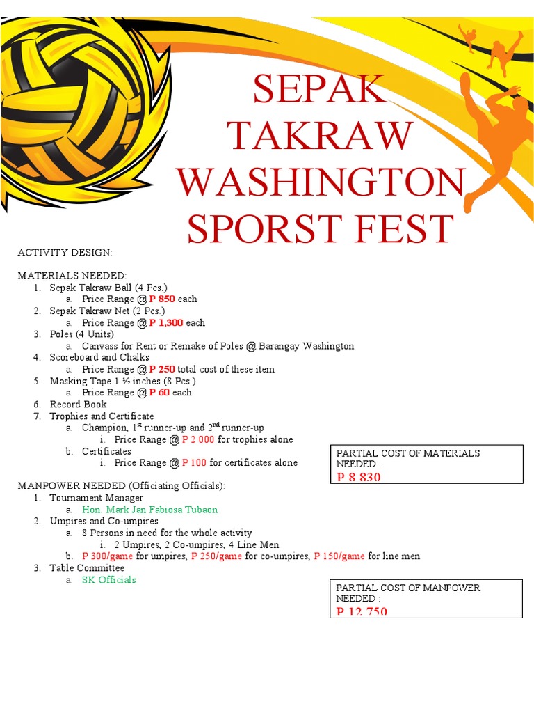 Sepak Takraw | PDF