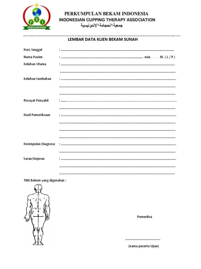 Form Rekap Medic Ujian Praktek | PDF