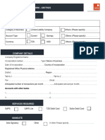 Turnover Declaration Letter Form | PDF | Taxes | Signature