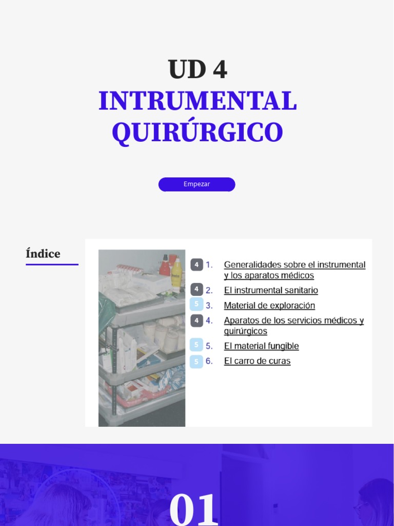 HMH Ud 4 Instrumental Quirurgico | PDF | Otorrinolaringología | Cirugía