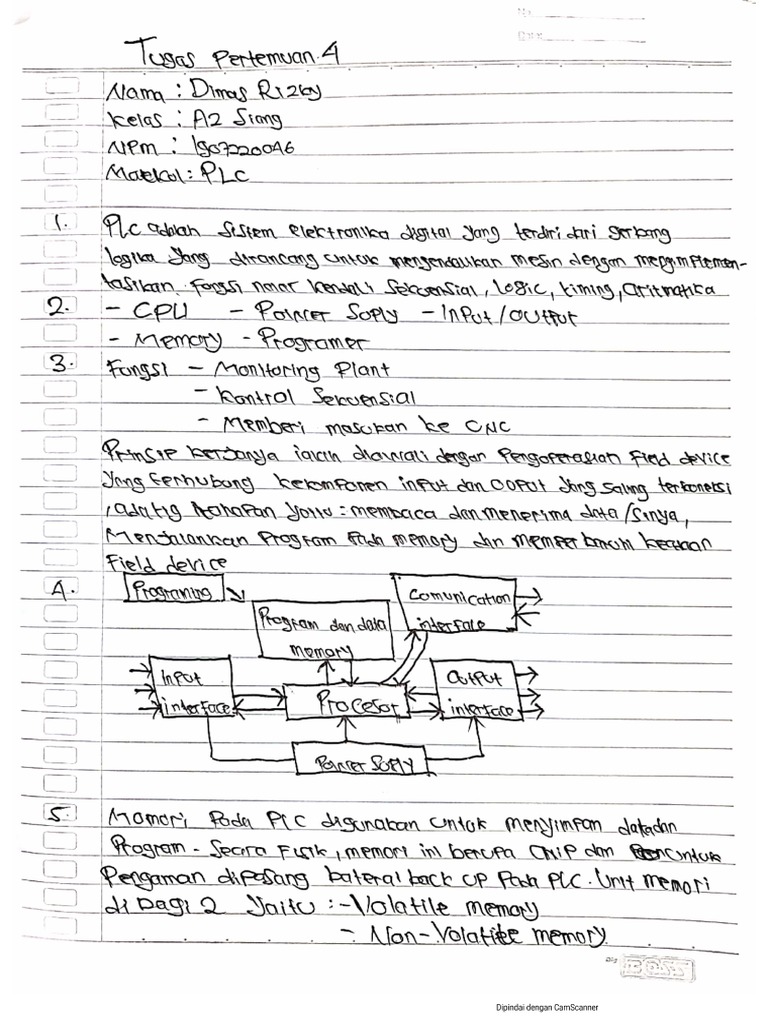 PLC Pertemuan 4 Dimas Rizky | PDF
