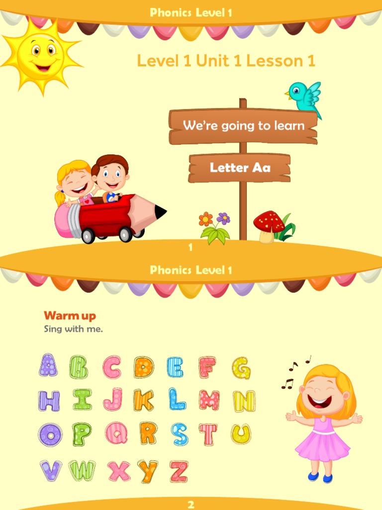 We Phonics Level 1 Final | PDF | Phonics | Teaching