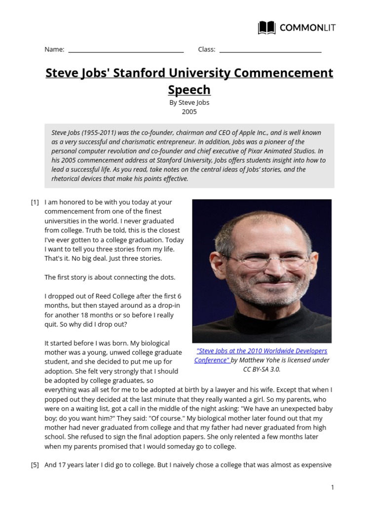 Leading a Meaningful Life: Key Lessons from Steve Jobs' 2005 Stanford ...