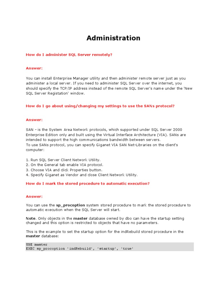 SQL Interview 2 | PDF | Microsoft Sql Server | Relational Database
