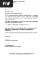 Endorsement Letter | PDF | Doctor Of Philosophy | Qualifications