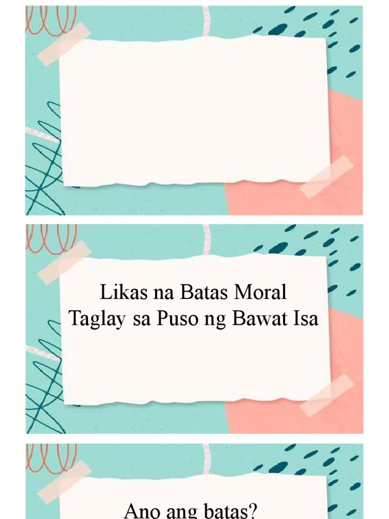 ESP-10-Batas-Moral | PDF