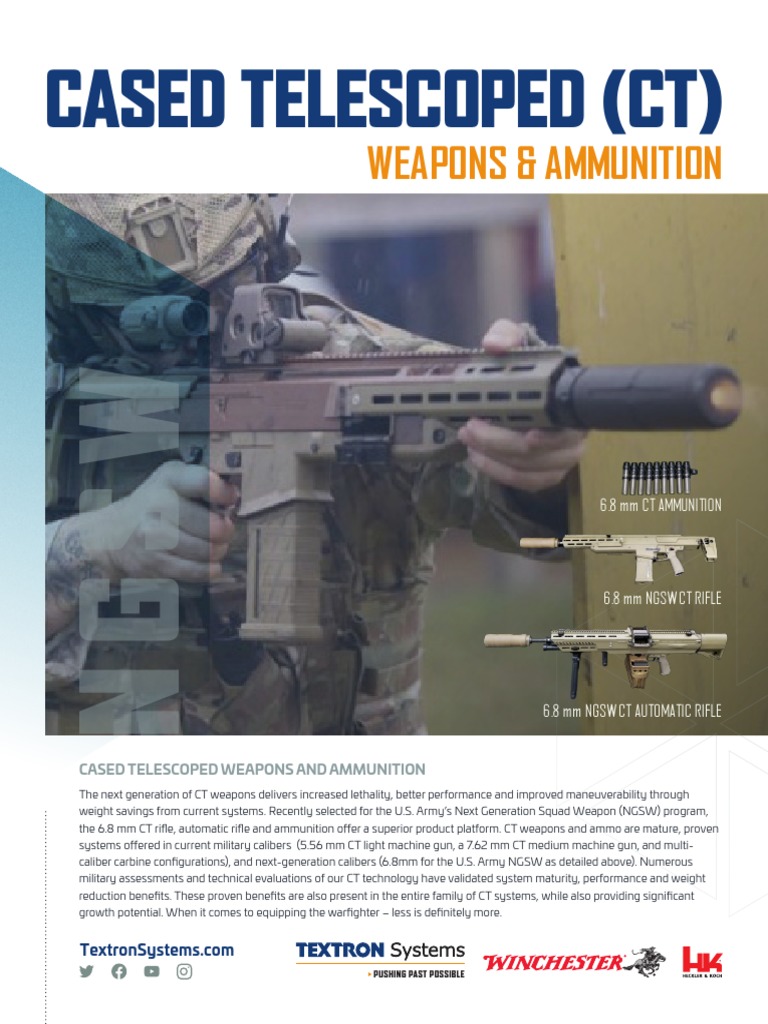 Textron CT - Weapons - Datasheet | PDF | Military Technology | Military ...