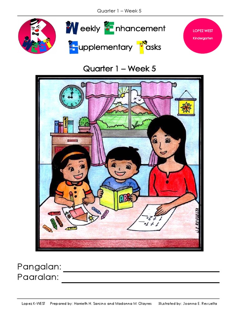 Qtr1w5 KG Kwest-Final | PDF