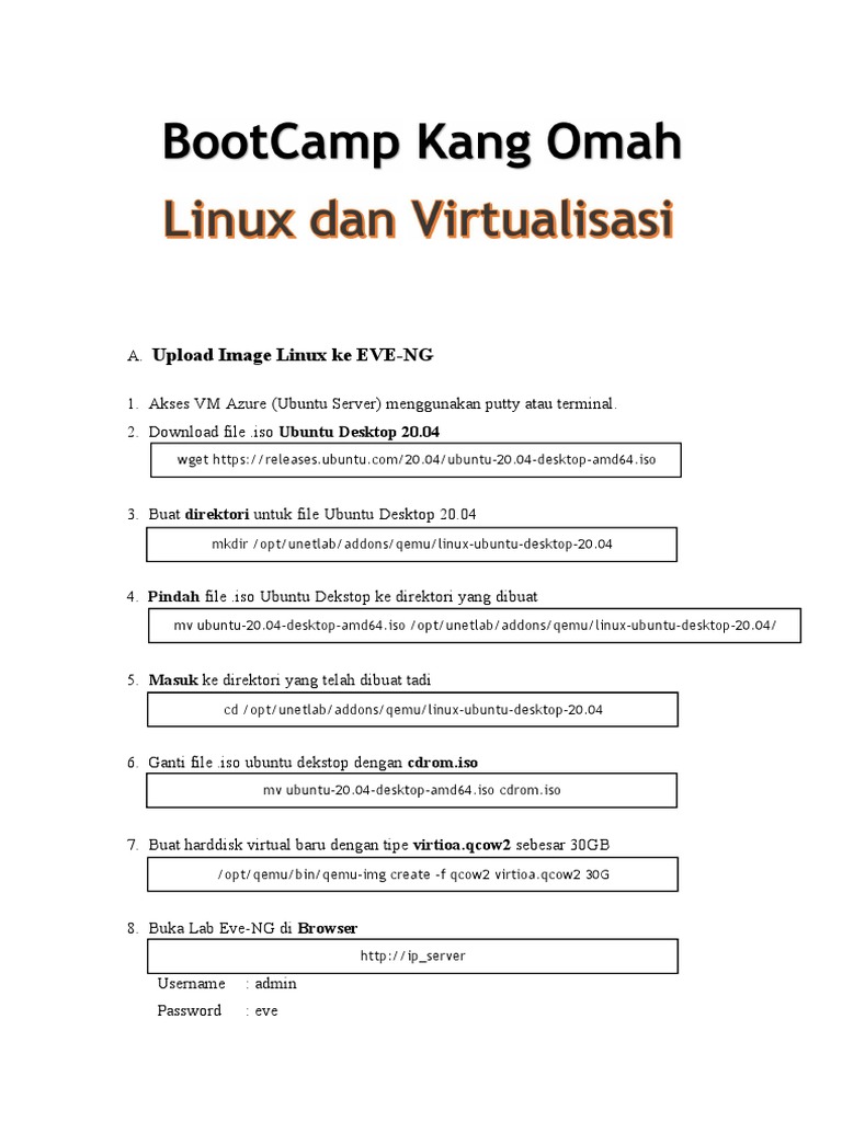 Config Linux Dan Virtualisasi | PDF