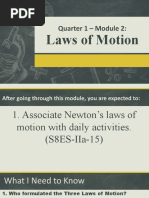 Laws of Motion | PDF | Newton's Laws Of Motion | Force
