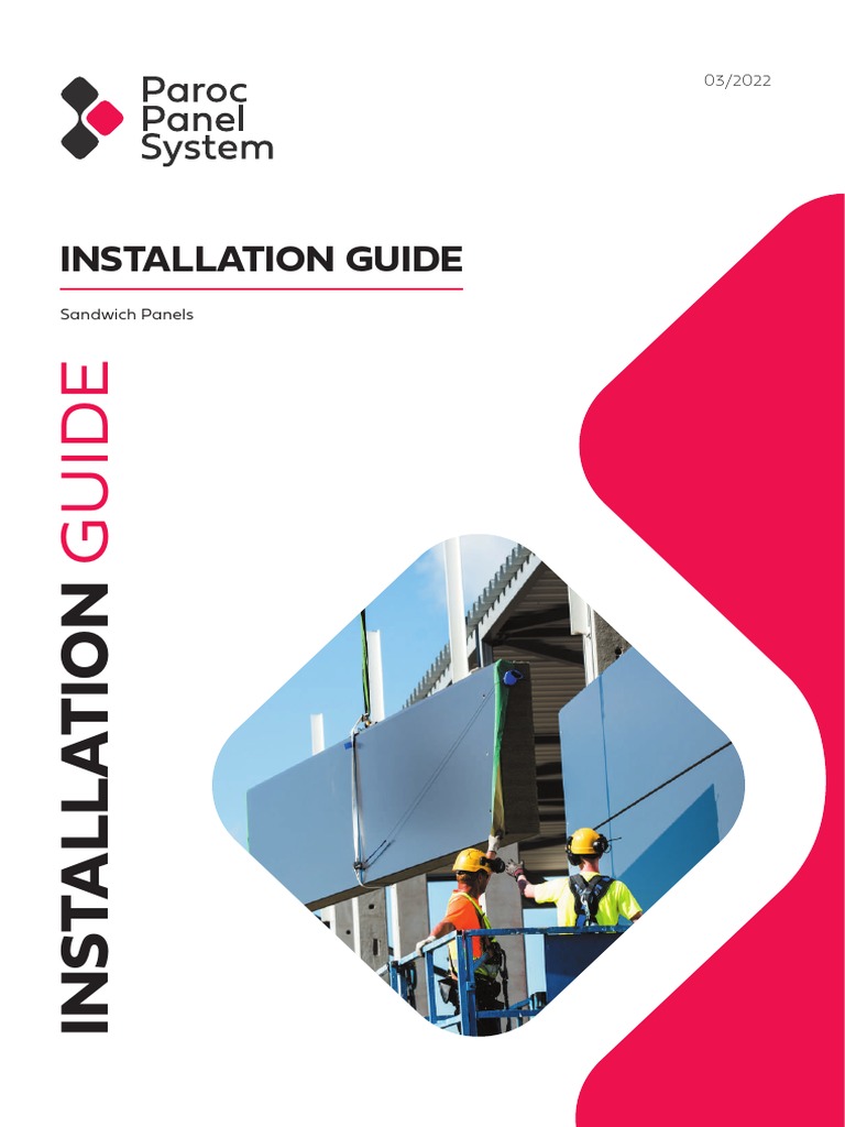 Paroc PS Sandwich Panels Installation Guide 22032022 INT | PDF | Rivet ...
