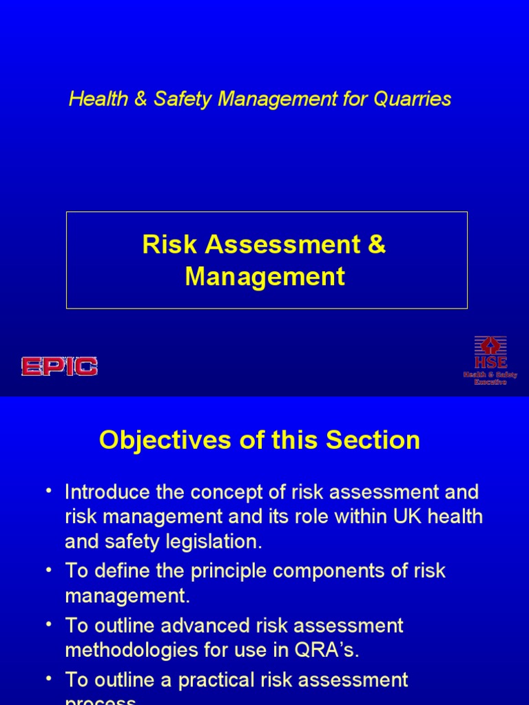 Risk Assessment and Management | PDF | Risk | Risk Assessment