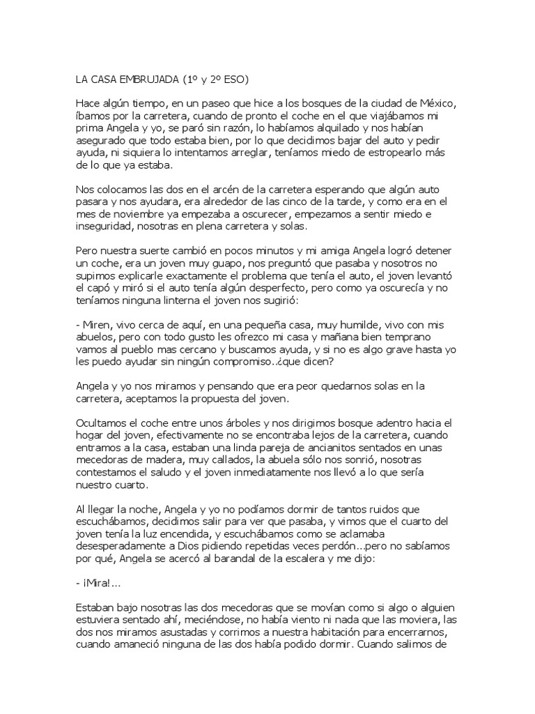 La Casa Embrujada | PDF