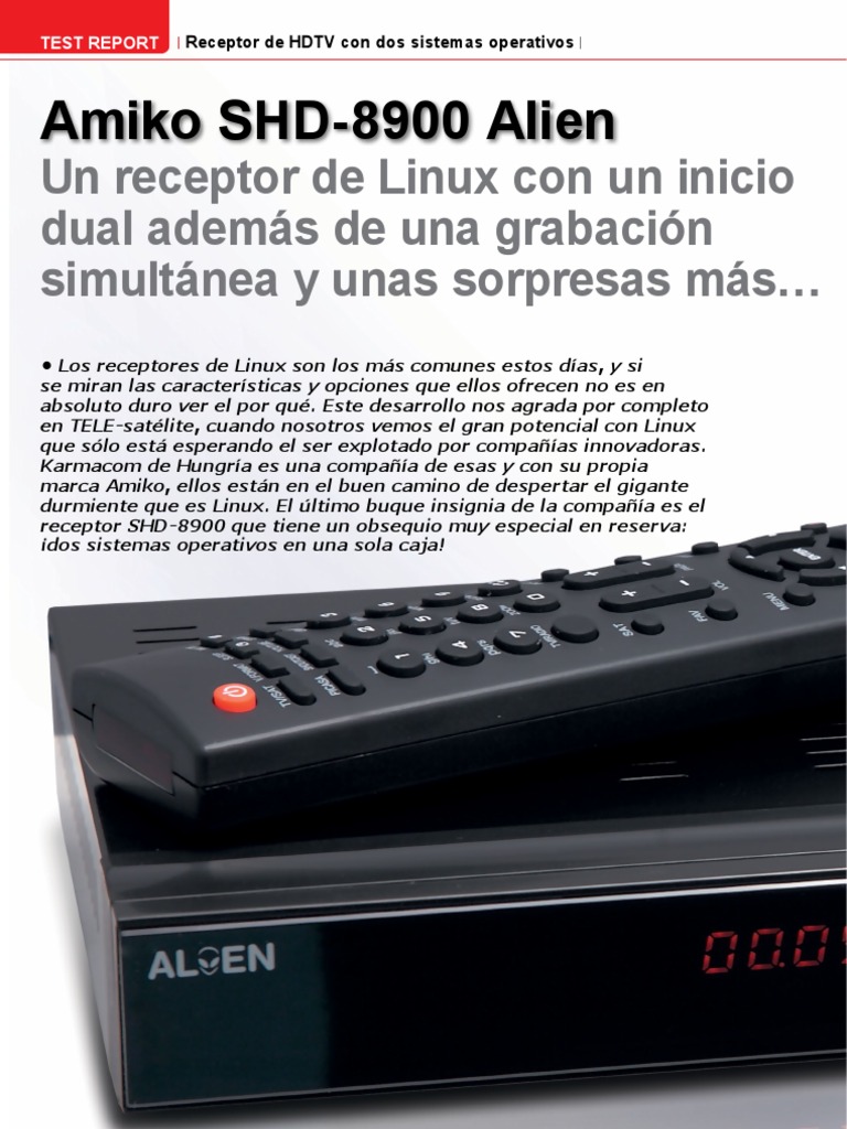 Amiko | PDF | Televisión | Internet